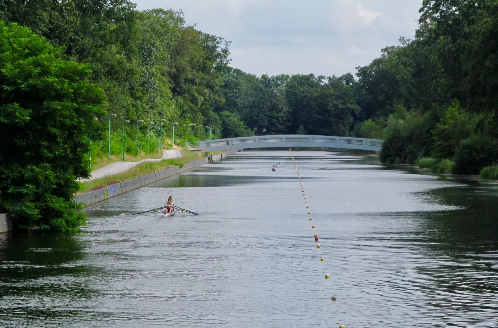 Rowing in Duisburg-Wedau - Saarrowing center