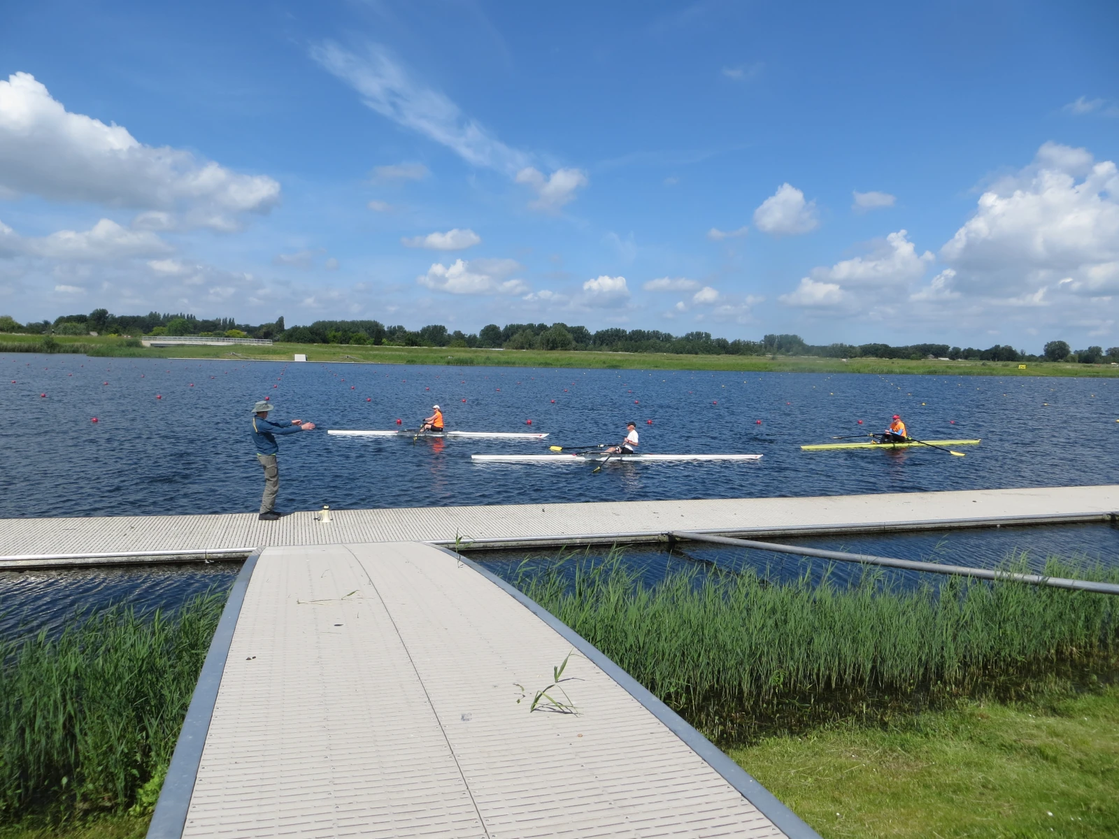 Roeien in Rotterdam - Willem-Alexander baan (WAB) - Saarrowing center